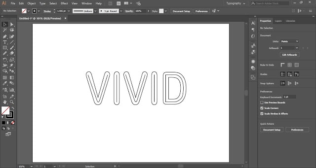 Multiple Stroke Text Effect In Adobe Illustrator Adobe Tutorial