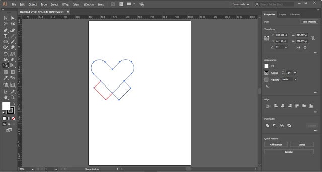 Heart Shape In Adobe Illustrator Adobe Tutorial