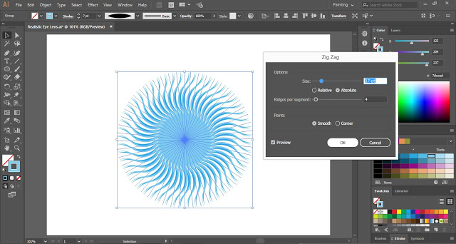 Realistic Eye Lens in Adobe Illustrator - Adobe Tutorial