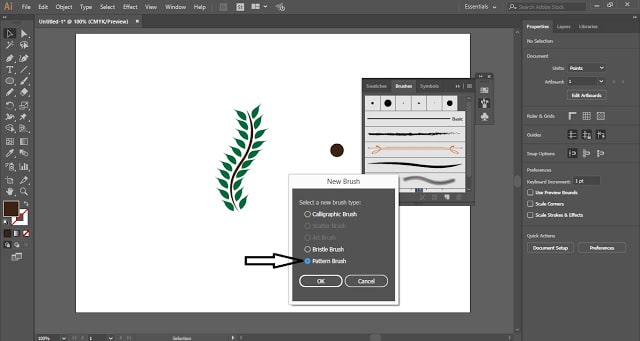 Pattern Brush In Adobe Illustrator Adobe Tutorial