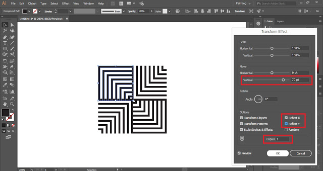 Overlapping Pattern In Adobe Illustrator Adobe Tutorial