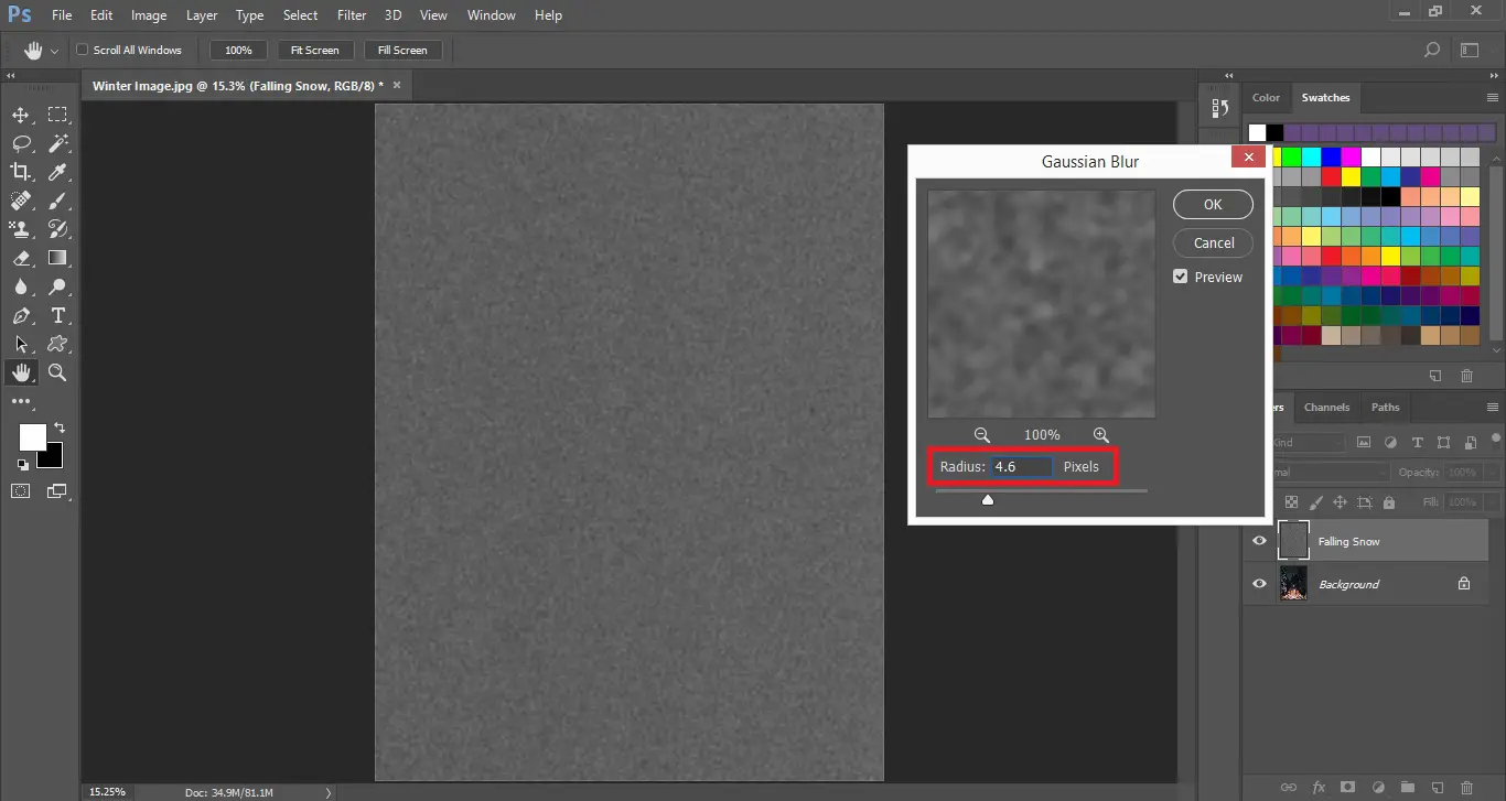Photoshop Snow Effect: Add Falling Snow in Photoshop - Adobe Tutorial