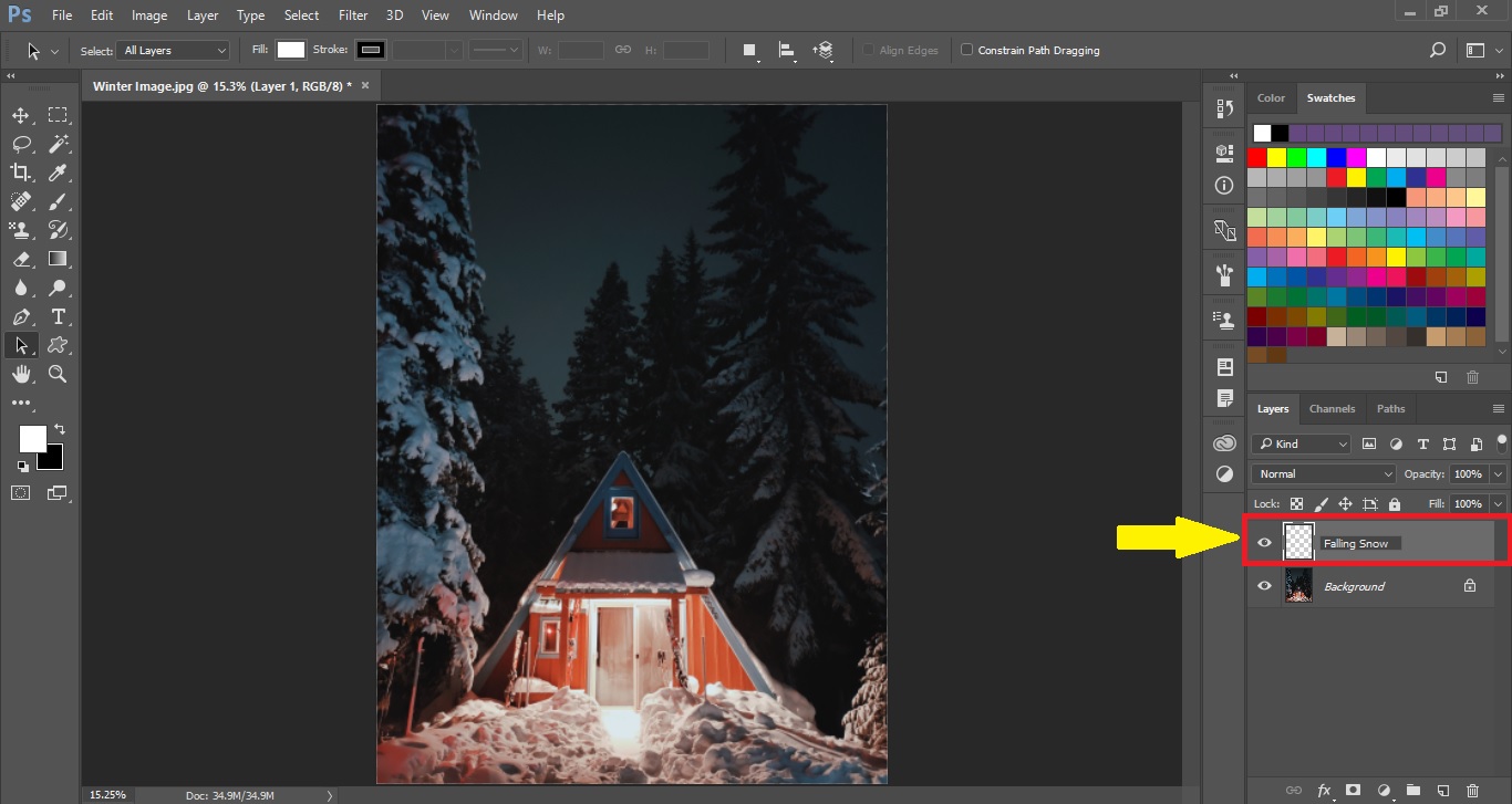 Photoshop Snow Effect: Add Falling Snow in Photoshop - Adobe Tutorial