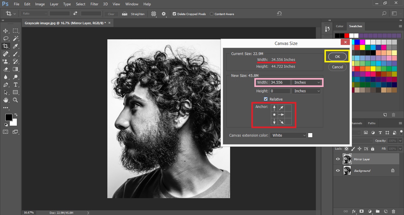 How to Mirror Image in Photoshop? - Adobe Tutorial