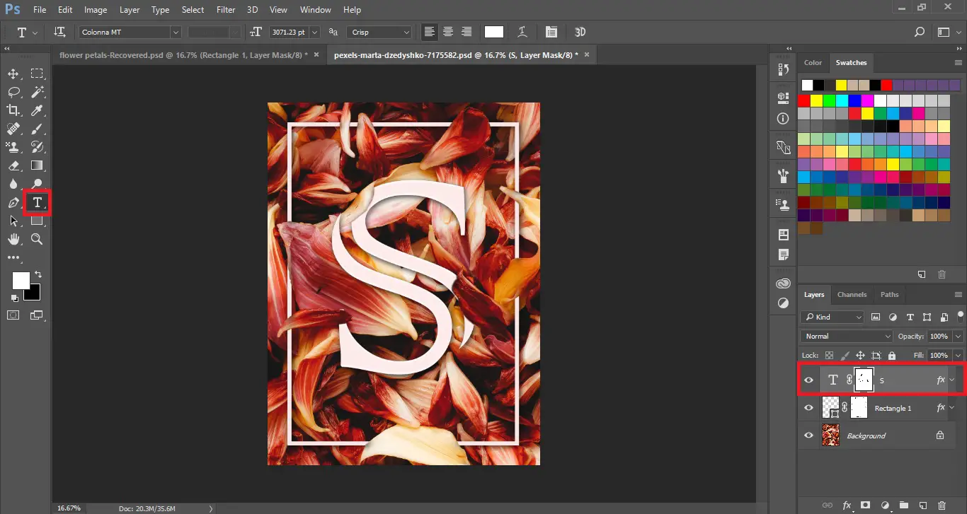 Create Floral Typography Text Effect in Photoshop - Adobe Tutorial