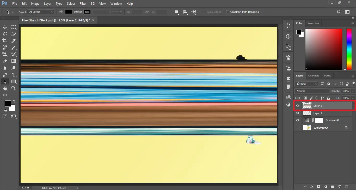 Pixel Stretch Effect | Photoshop Tutorial - Adobe Tutorial Pixel Stretch Effect | Photoshop Tutorial - Adobe Tutorial