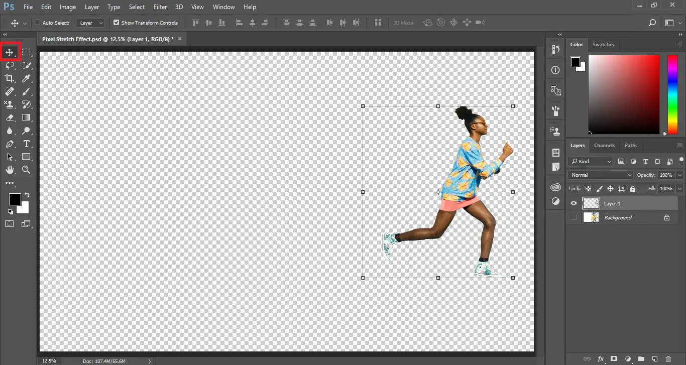 Pixel Stretch Effect | Photoshop Tutorial - Adobe Tutorial