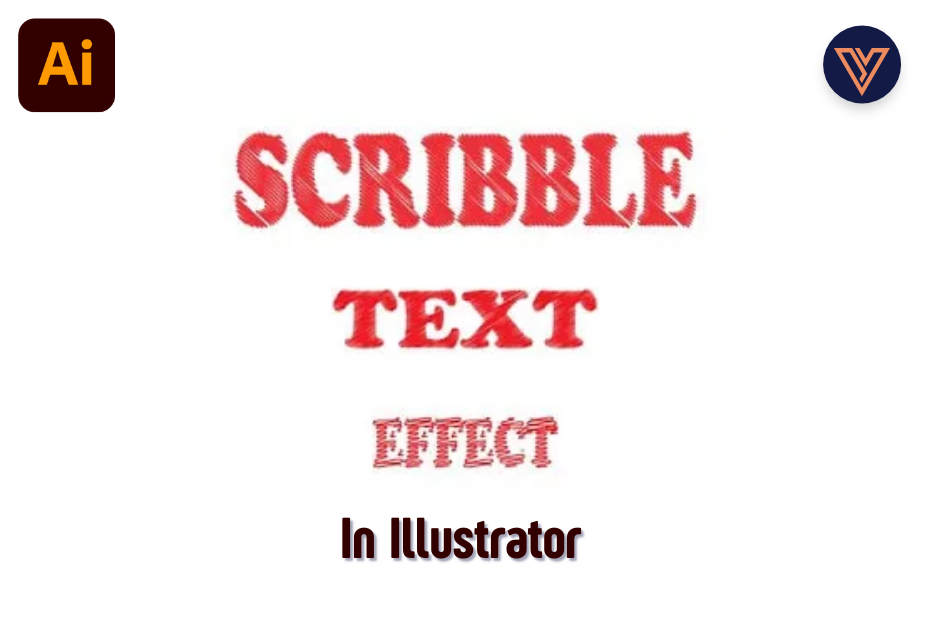 Scribble Text Effect In Adobe Illustrator Adobe Tutorial